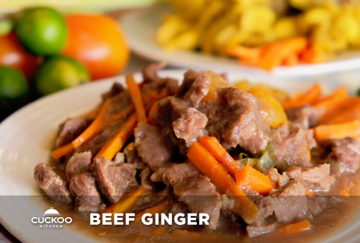 Cuckoo Kitchen | Beef Ginger