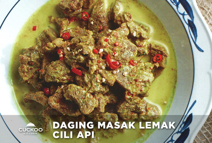 Cuckoo Kitchen | Daging Masak Lemak Cili Api