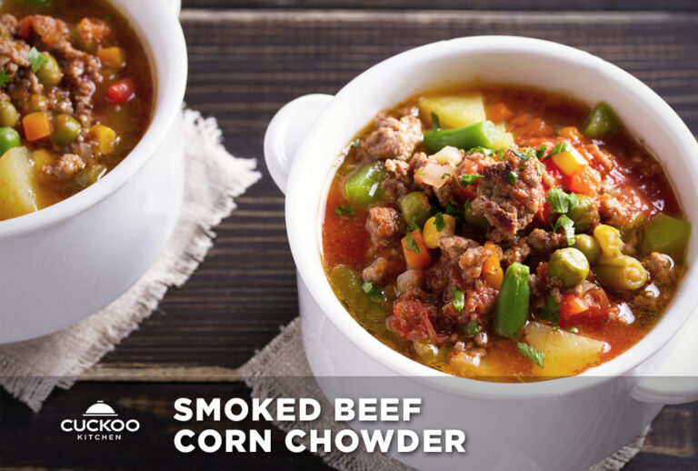 Cuckoo Kitchen | Smoked Beef Corn Chowder