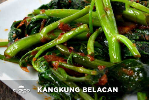 Cuckoo Kitchen | Kangkung Belacan