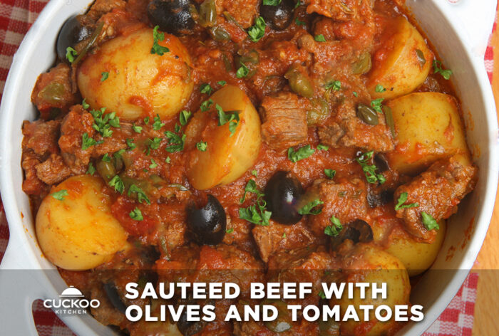 Cuckoo Kitchen | Sautéed Beef with Olives and Tomatoes